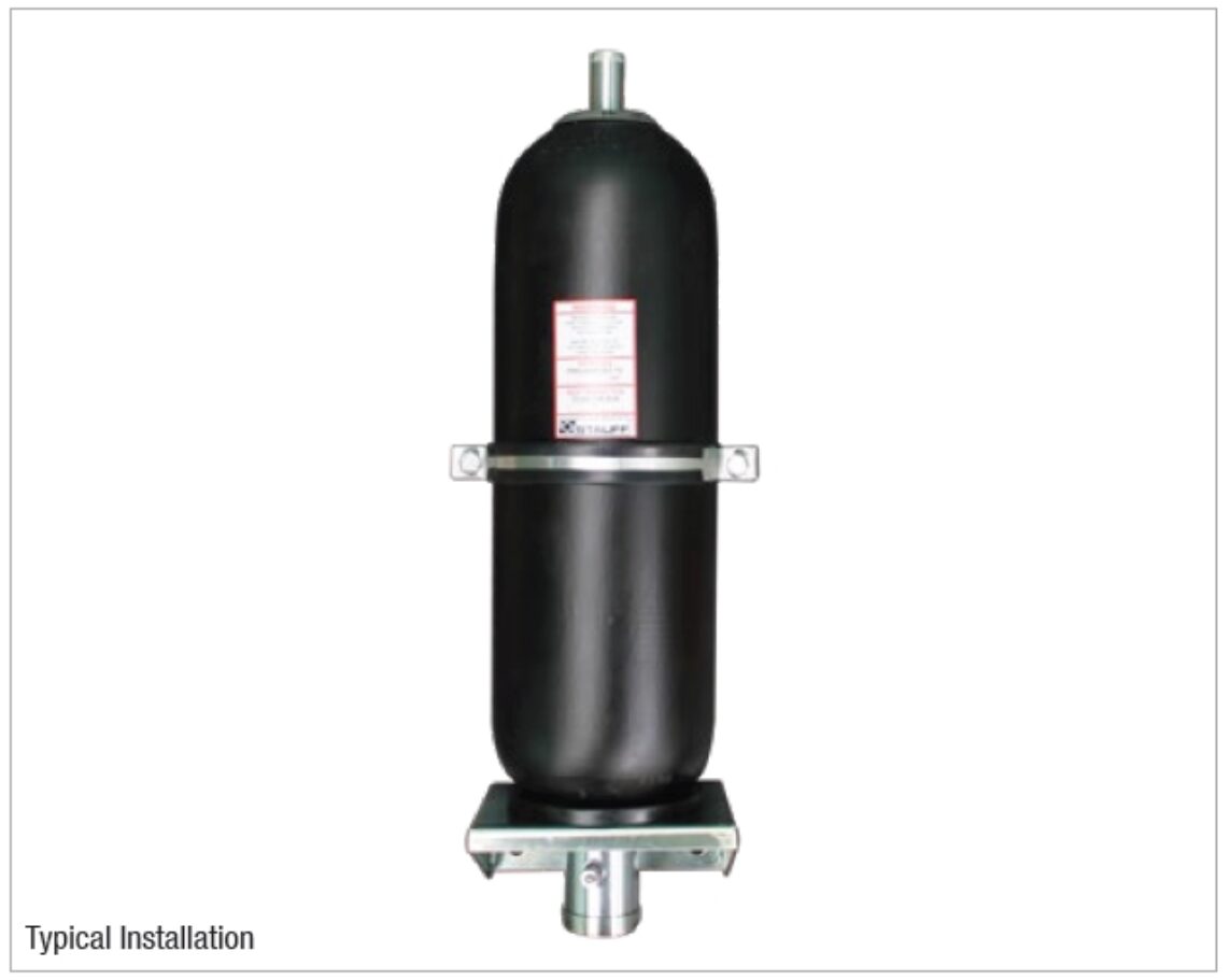 Accumulator Clamps & Supports – MJ Hydraulic Pty Ltd