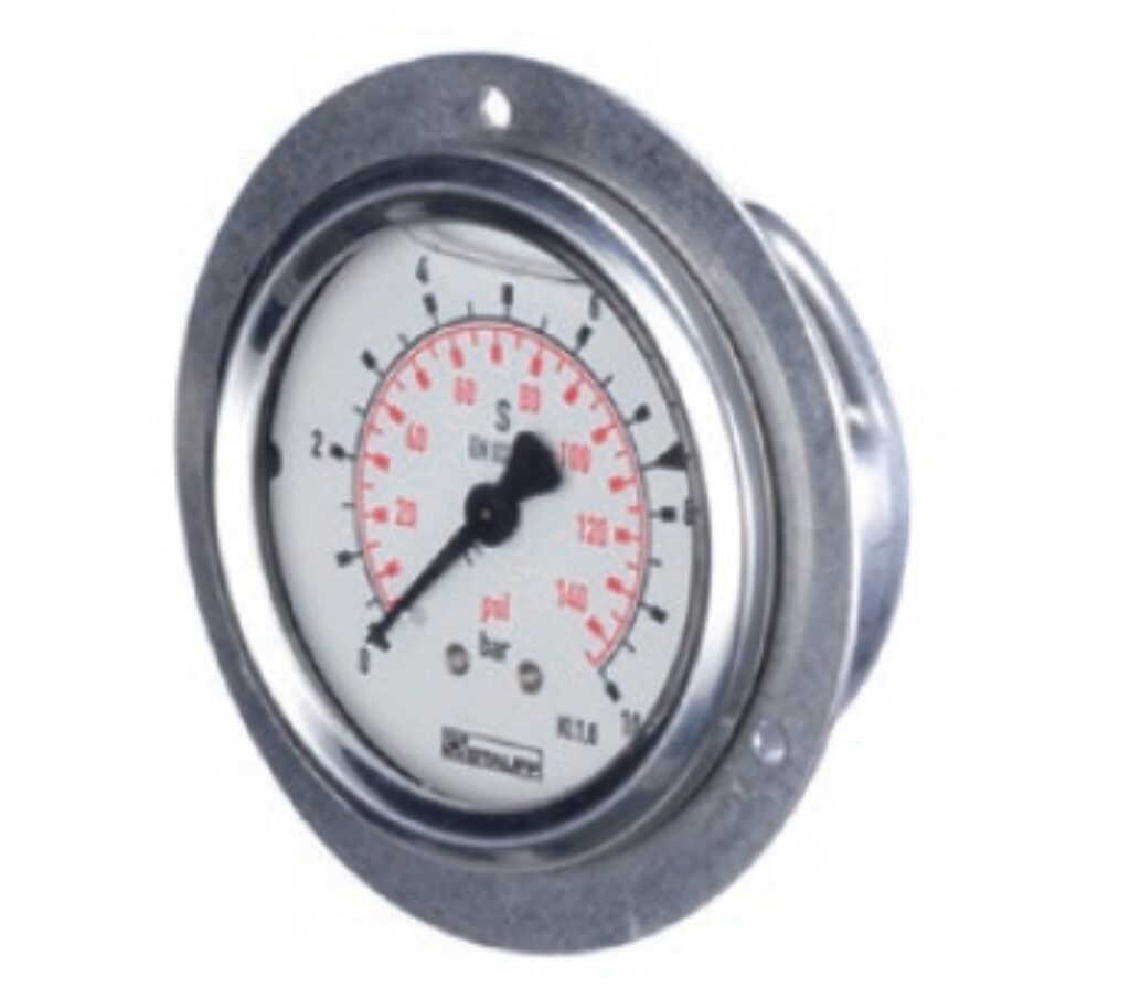 Pressure Gauges 100mm Rear Entry – MJ Hydraulic Pty Ltd