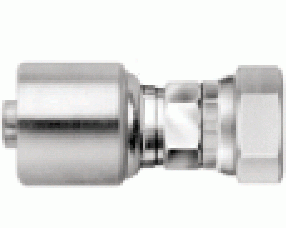 NPT Female Pipe Swivel (30° Cone Seat) - Megacrimp – MJ Hydraulic Pty Ltd