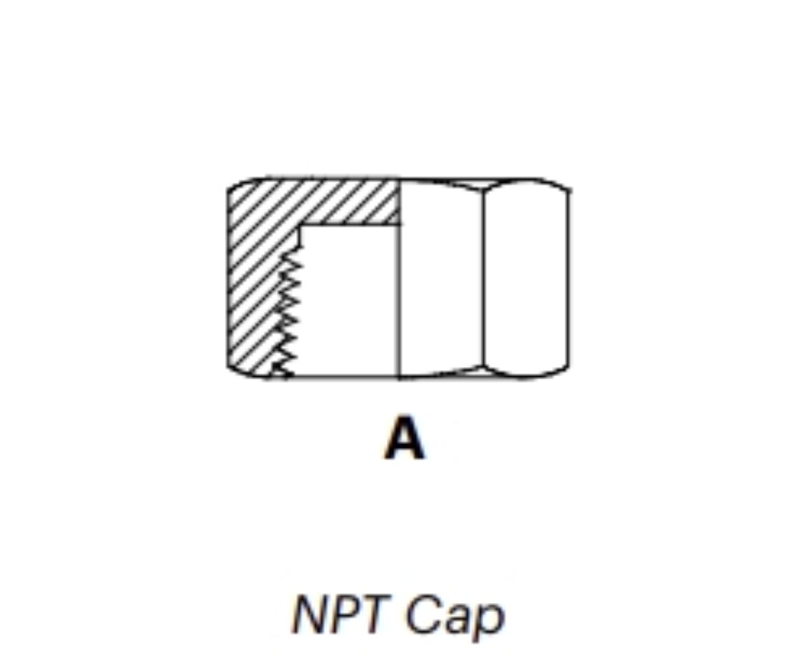 NC - NPT Cap – MJ Hydraulic Pty Ltd